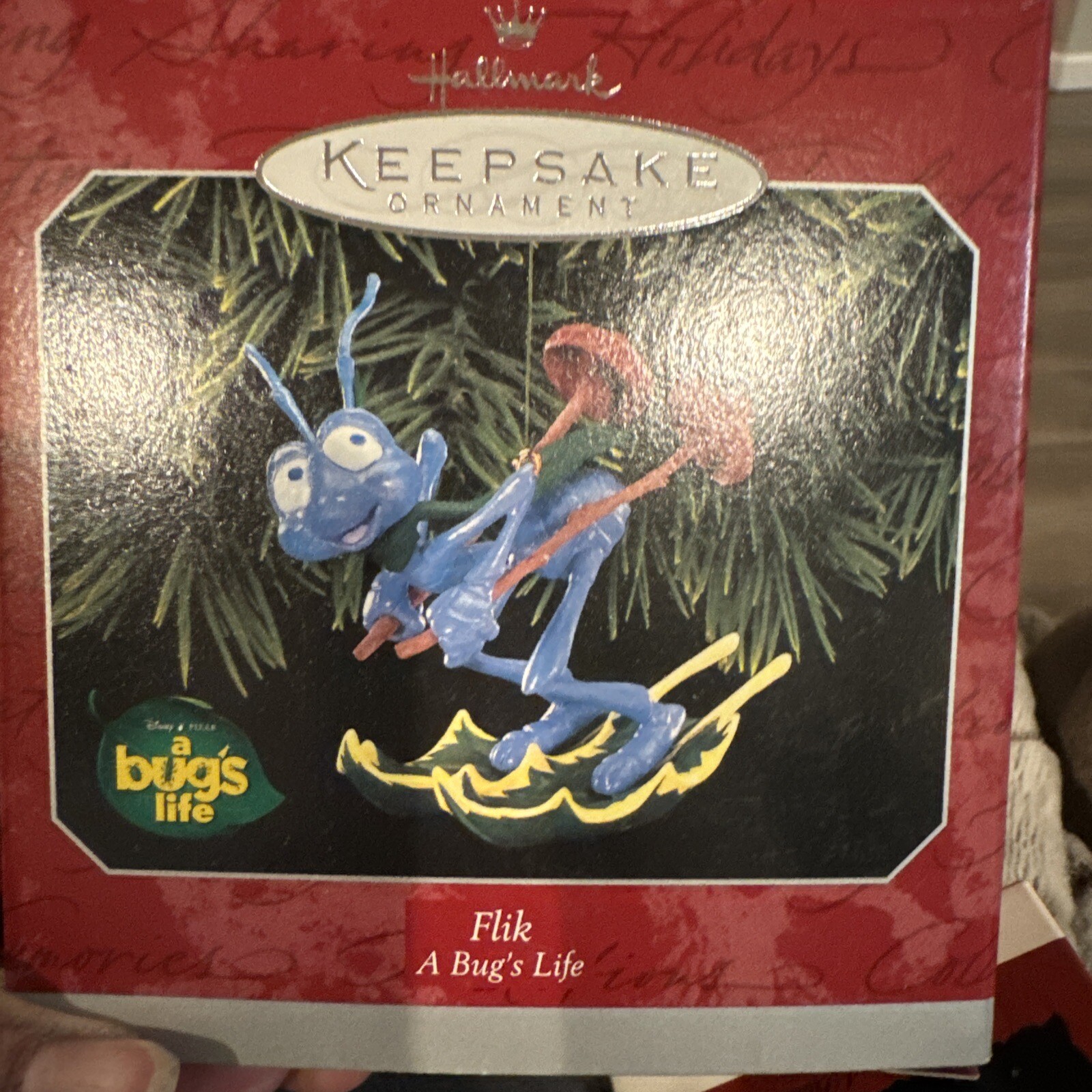 Hallmark Keepsake Christmas Ornament 1998 A Bug's Life Flik Disney ...