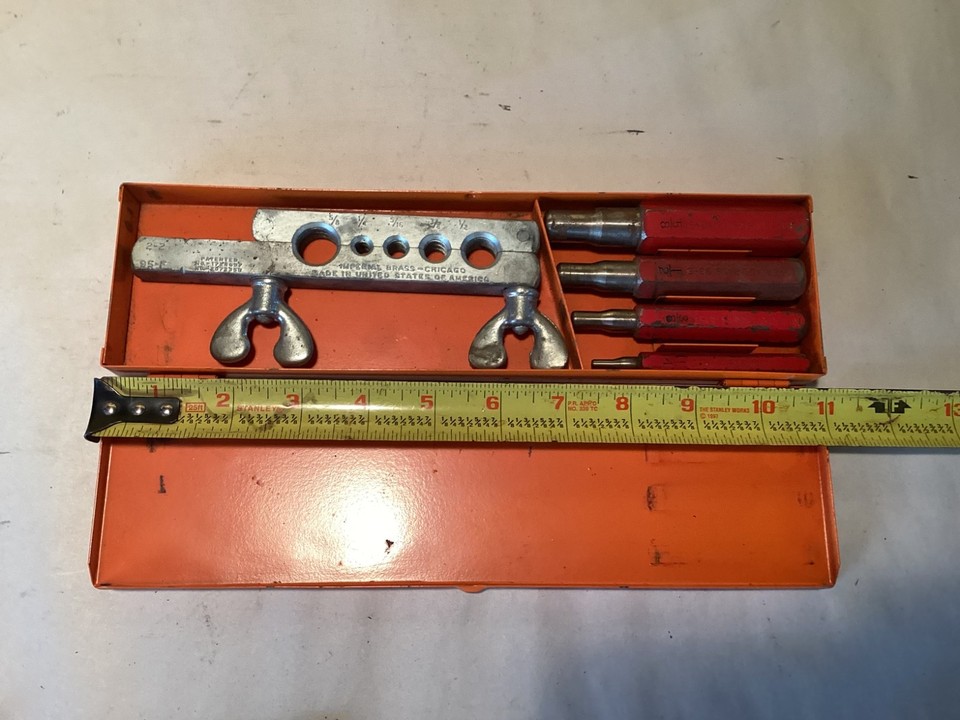 Vintage Imperial Tubing tool kit in box | eBay