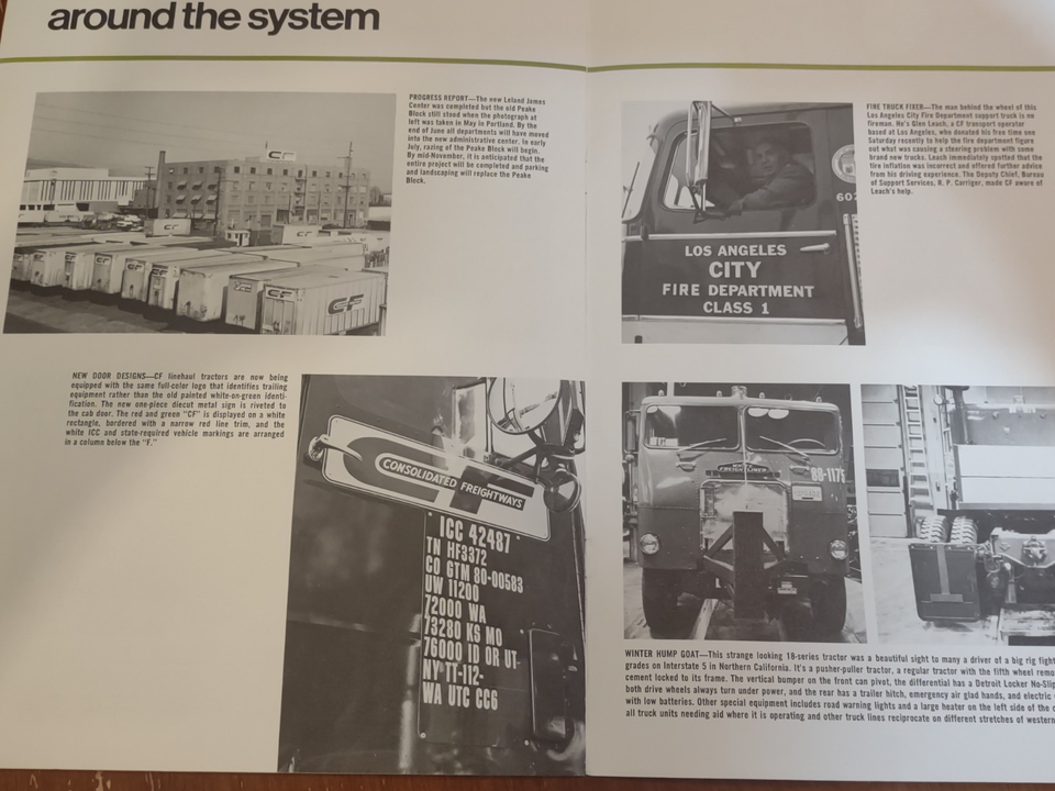 Consolidated Freightways Magazine The Freighter May/June 1973 CF ...