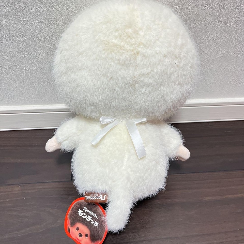 Monchhichi Snow Plush Toy Approx. 30Cm White Retro | eBay UK