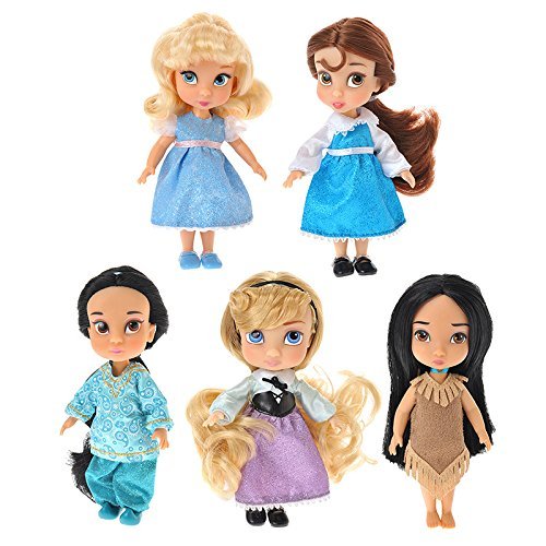 NEW!! Disney Store Disney Animator's COLLECTION Mini Doll Set of 15 ...