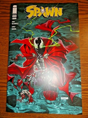 Spawn #324 Barberi Variante B Housse NM Todd Mcfarlane 1st Imprimé Neuf ...