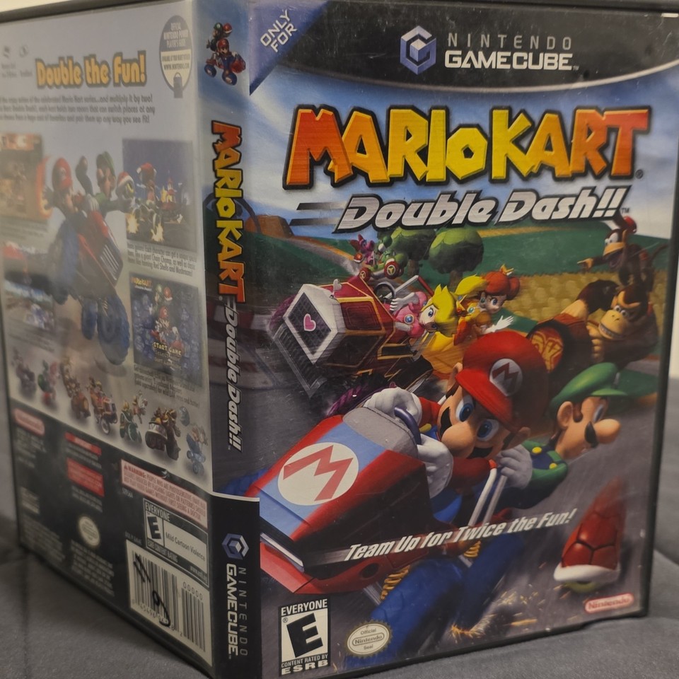 Nintendo Mario Kart Double Dash Complete GameCube Manual Case Disc 2003 ...