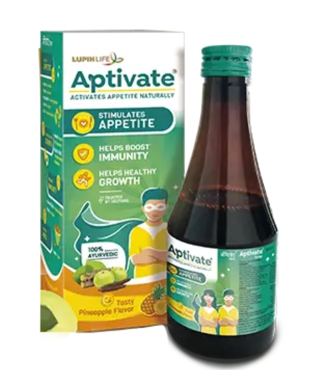 Aptivate Syrup 100% Ayurvedic Appetite stimulant for children Boost ...