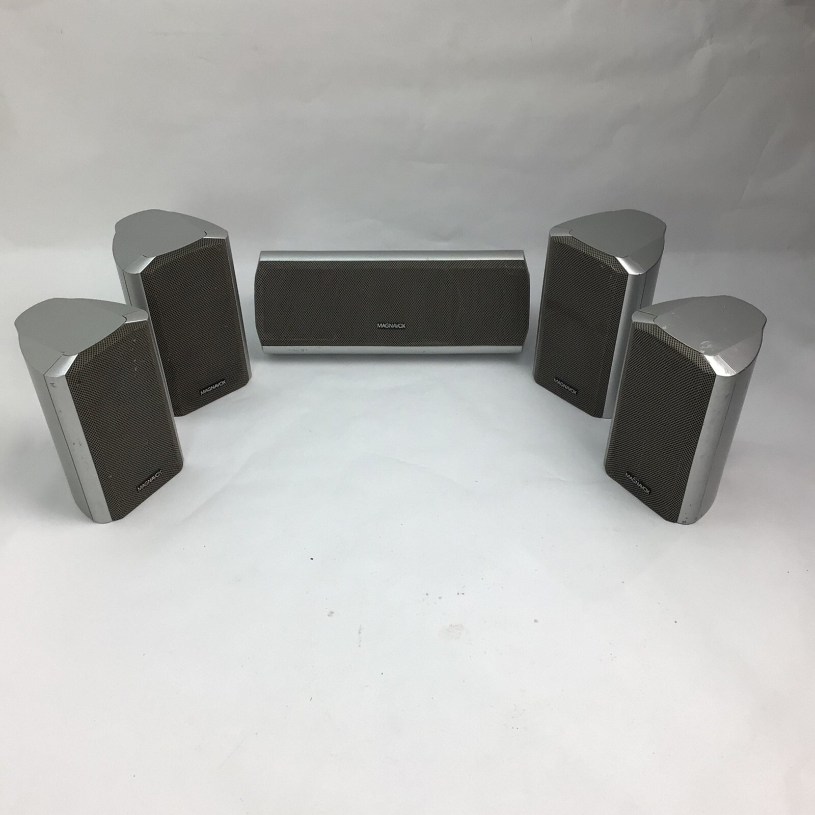 Lot of 5 Magnavox CS200S Center & Surround Speaker Set | eBay