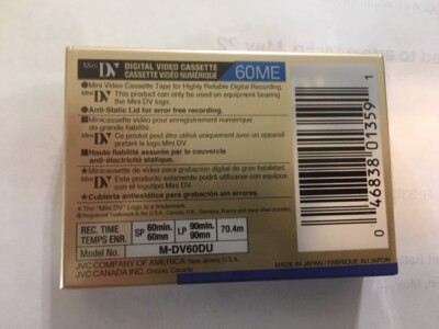 JVC mini DVM60 ME cassette tape | eBay