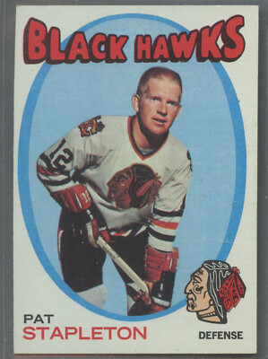 1971-72 Topps #25 Pat Stapleton Chicago Black Hawks | eBay