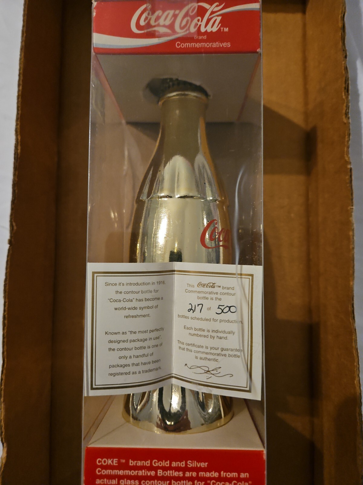 Vintage Coca-Cola Bottle NBA 199 Gold Rockets Rare 217 Out Of 500 | eBay