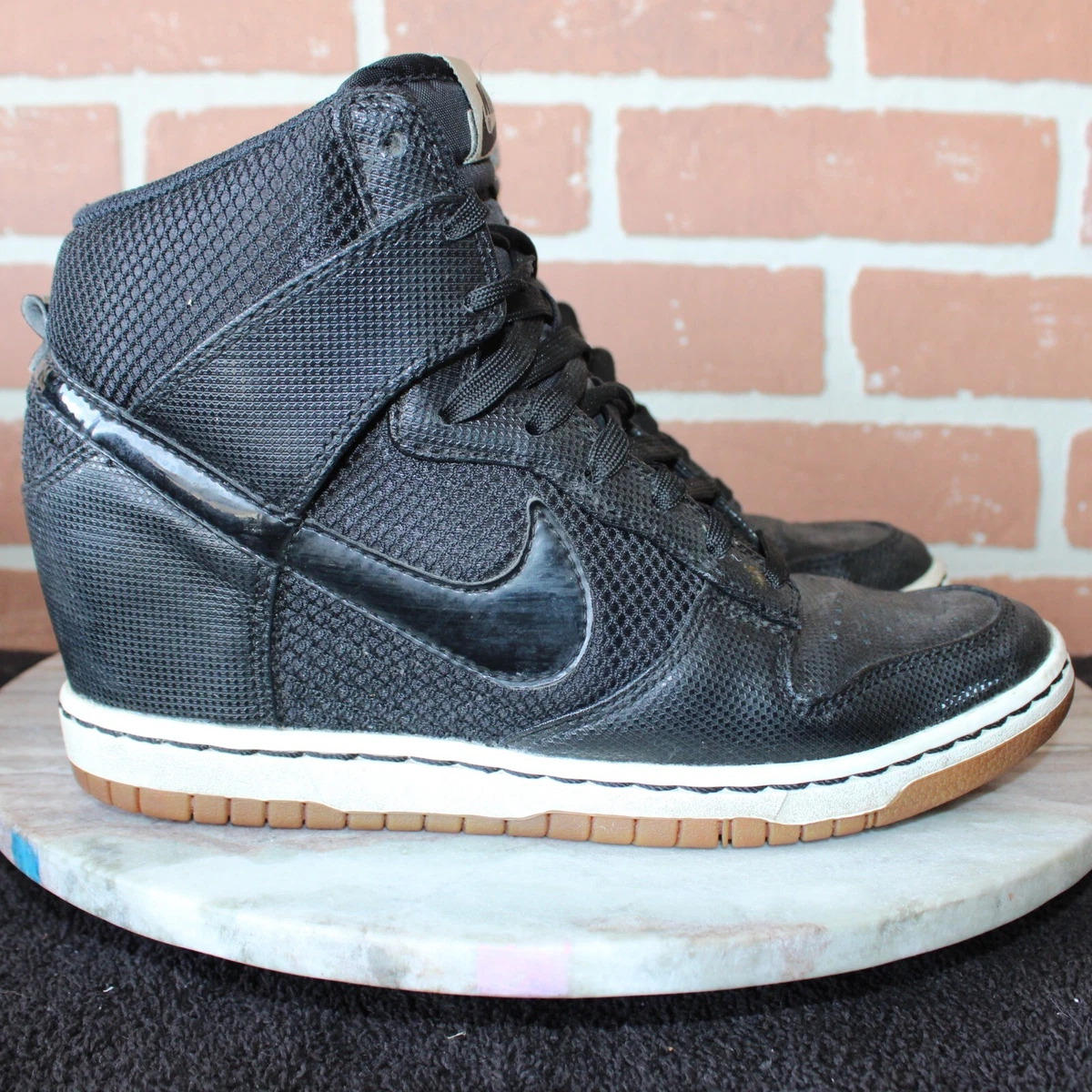 Grey Mesh Nike Dunks Shoes