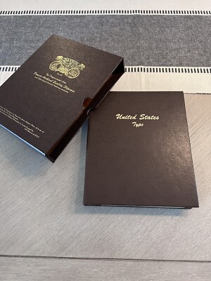 Dansco Coin Album #7070, US Type Set + Gold Page + Slipcase | eBay