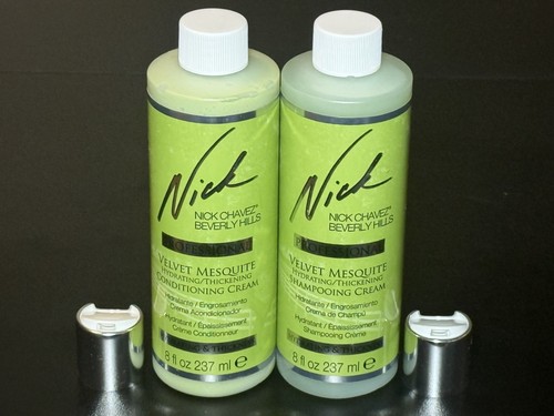 Nick Chavez Velvet Mesquite Shampooing & Conditioning Cream ~ 8 fl oz ...