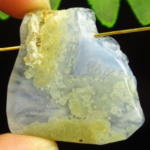 34x33x5mm Natural Purple Agate Freeform Pendant Bead H91288 | eBay