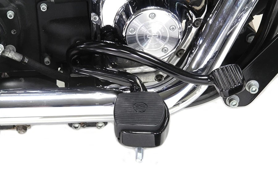 Black Further Forward Mid Control Kit fits Harley Davidson V-Twin 22 ...