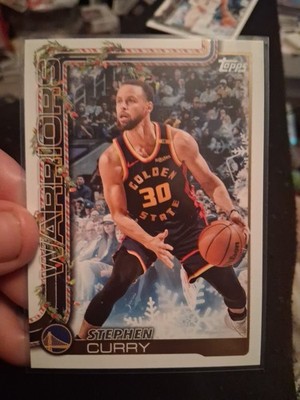2025-26 STEPH CURRY TOPPS HOLIDAY SP COOKIE BACK VARIATION!! | eBay