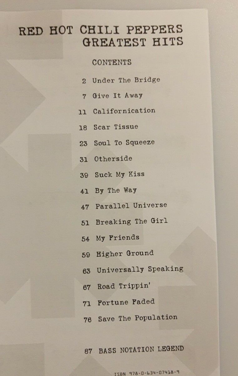 Soul To Squeeze Guitar Chords