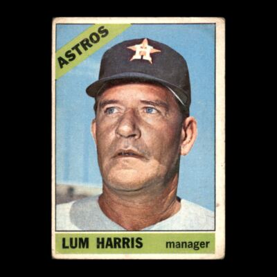 Lum Harris 1966 Topps Houston Astros #147 Vintage Set Break! | eBay