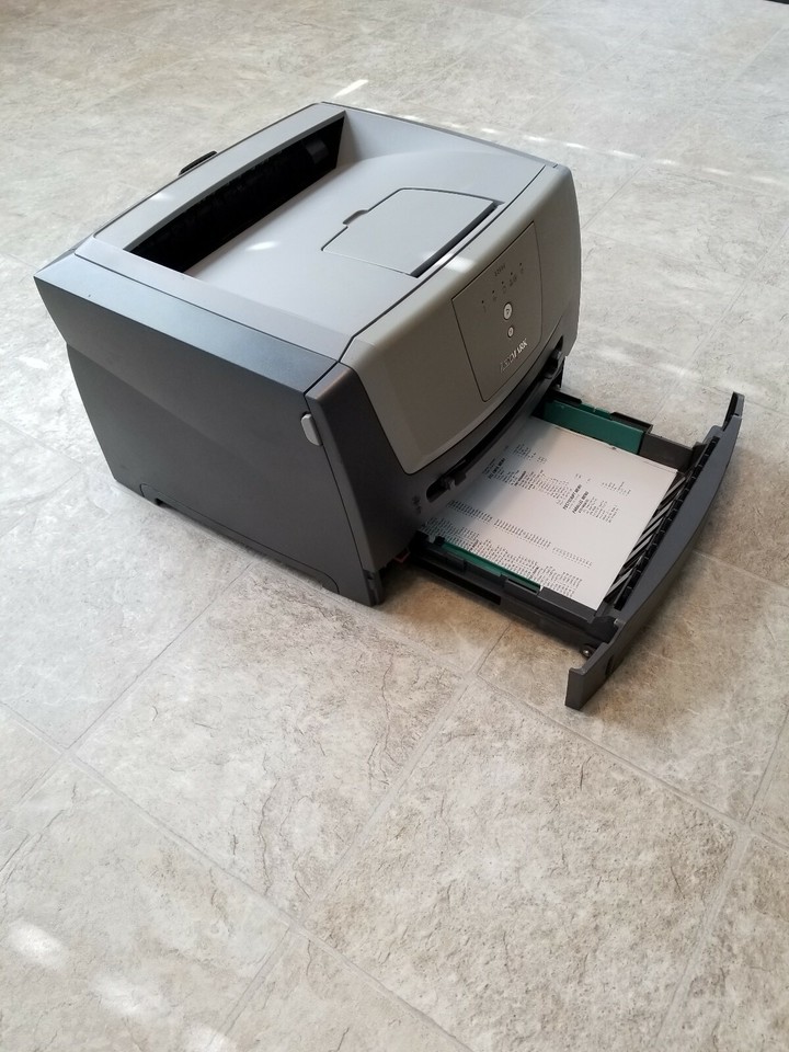 Lexmark E250d Workgroup monochrome Laser Printer 734646013109| eBay