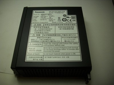 MBEK011BCV - PANASONIC AMPLIFIER 100WATT OUTPUT SINGLE PHASE POWER SUPPLY | eBay