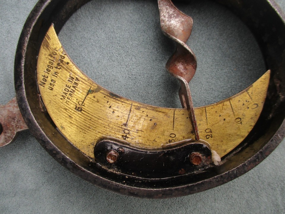 Buffalo Hide Scale - Fur Trappers C-Balance Scale - Antique - Marked ...