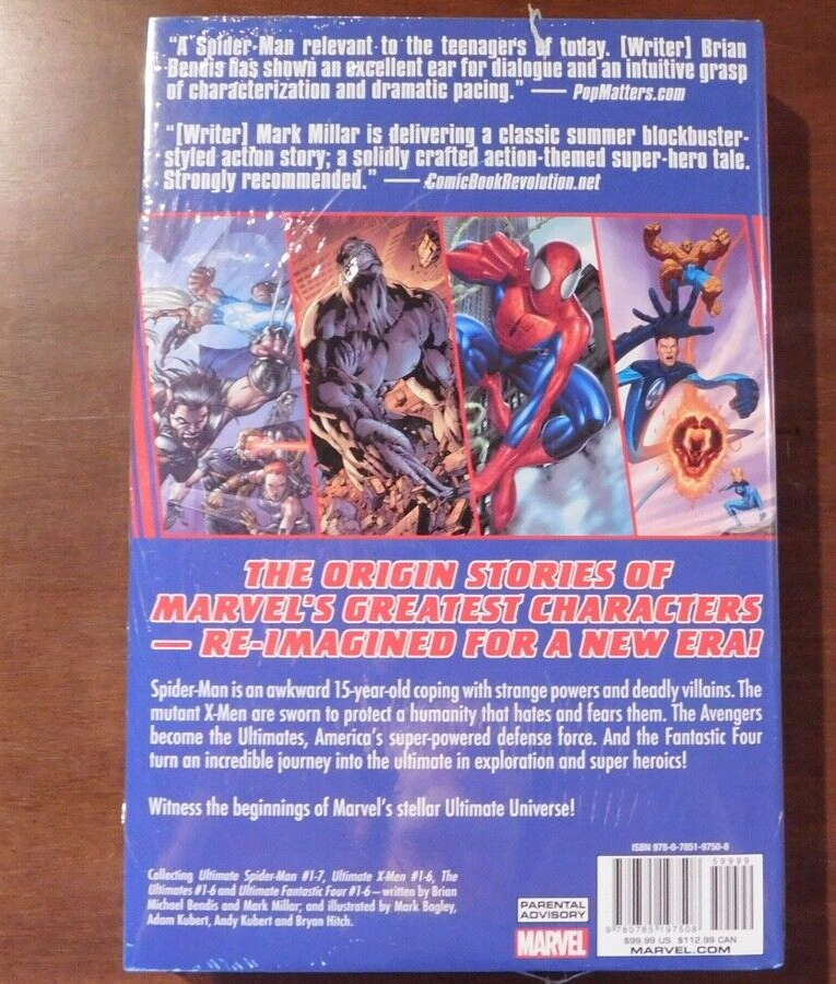 Marvel Omnibus Ultimate Marvel Spider Man X-Men Ultimate's Fantastic ...