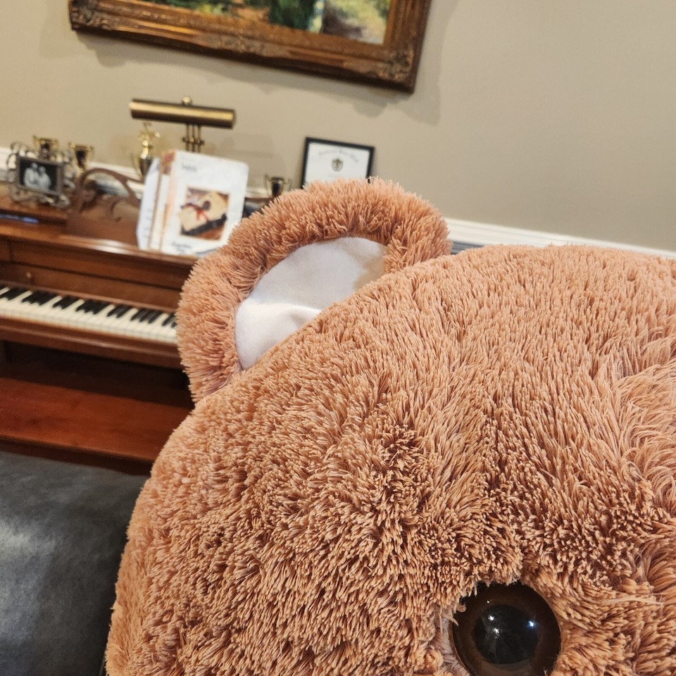 Hugfun International Stuffed Plush Teddy Bear Brown GIANT Stuffed ...