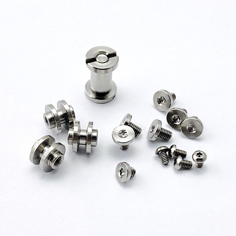 Titanium Pivot Standoffs Screws Set For EK Hinderer EKLIPSE 3.5" Tool ...