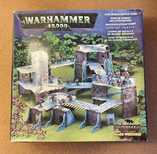 NECROMUNDA / WARHAMMER 40K HIVE WORLD BATTLE ZONE BOXED SET RARE ...