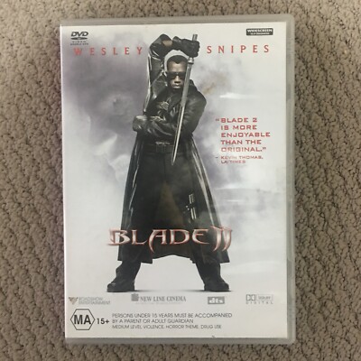 Blade 2 (DVD, 2002) Wesley Snipes 9398710348897 | eBay Australia