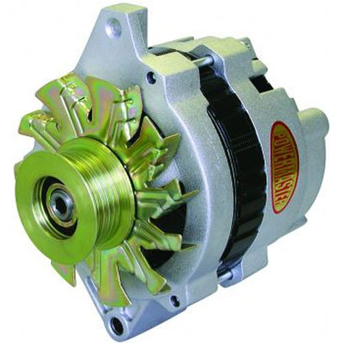 Powermaster 474021 CS130 Straight Mount 6.61 Side Post Alternator 140 ...