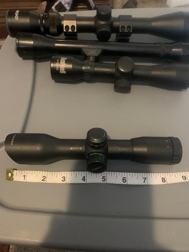 Lot of 4 used rifle scopes | eBay