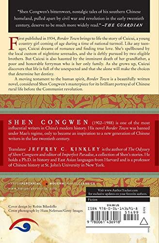 Border Town: A Novel by Congwen Shen Jeffrey C Kinkley (Paperback 2009) 9780061436918 | eBay