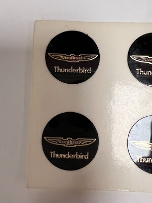 vintage Thunderbird stickers | eBay