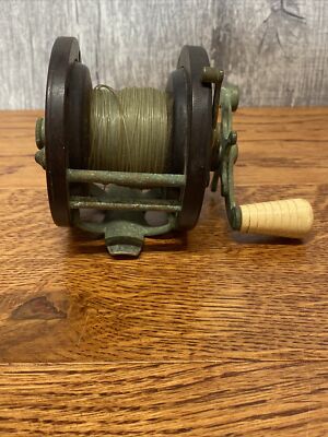 PENN #85 FISHING REEL White Handle Vintage | eBay