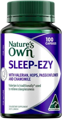 Nature's Own Sleep Ezy Capsules 100 Herbal Sleeping supplement | eBay ...