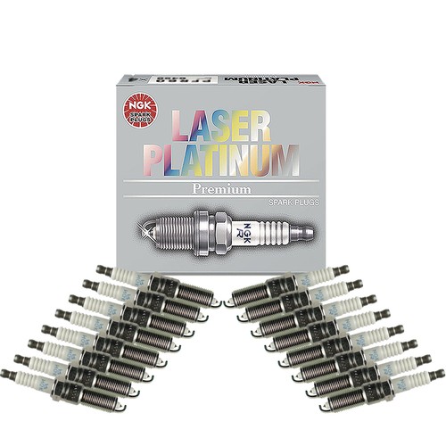 NGK 97408 Set of 16 Laser Platinum Spark Plugs for Chrysler Dodge Jeep ...