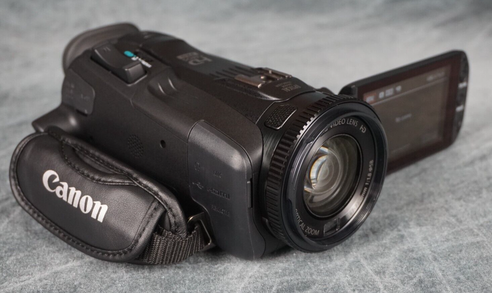 Canon VIXIA HF G40 Full HD 1080p 60fps MP4 Flash Camcorder Black 20x ...