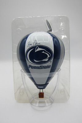 Penn State Die Cast Metal Hot Air Balloon Bank Joe Paterno 2001 ...