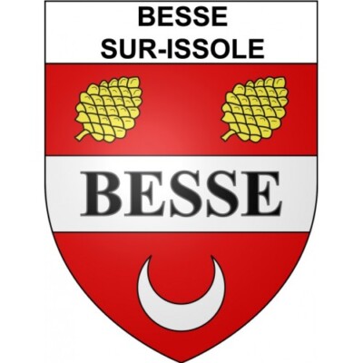 Besse-sur-Issole 83 ville sticker blason écusson autocollant adhésif | eBay