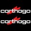 2 x carthago 65cm x 18cm aufkleber sticker wohnmobil camper wohnwagen ...