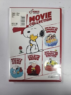 Peanuts: 4 Movie Collection 2016, 4-Disc DVD Set New Sealed 32429238047| eBay