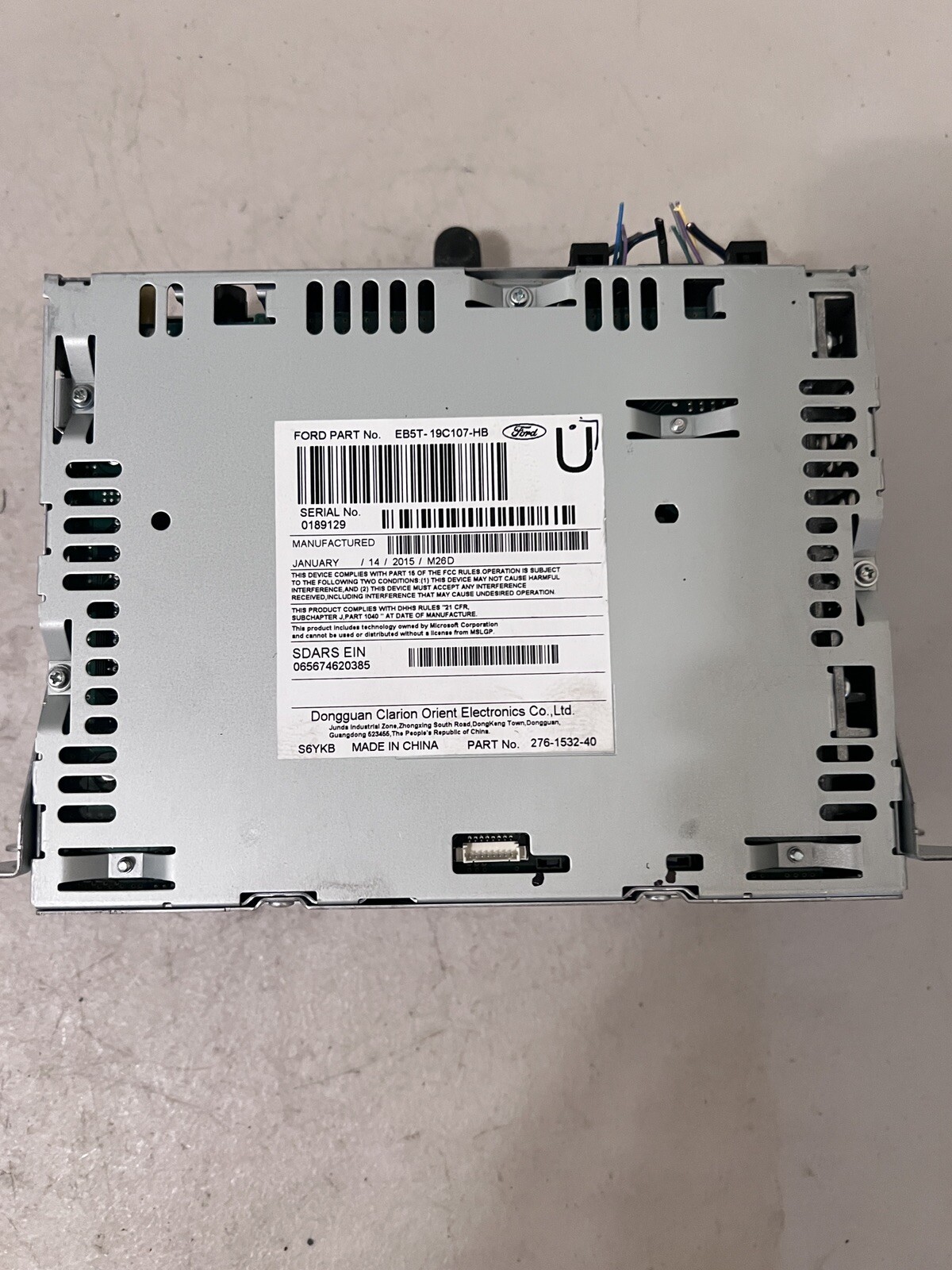 2013-2015 Ford Explorer Sync2 APIM Info Nav Display Screen CD DB5T ...