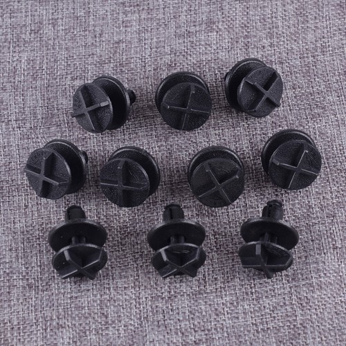 10x Bumper Wheel Arch Radiator Grille Clips Retainer Fit For Ford ...