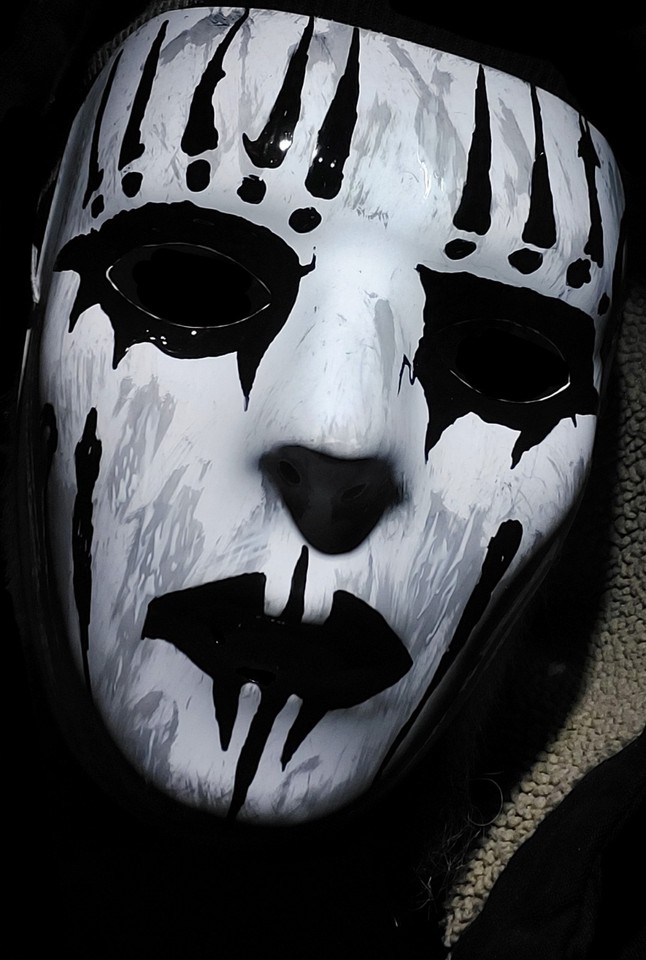Slipknot Mask Joey Jordison Iowa Era Disasterpieces Wethered Replica | eBay