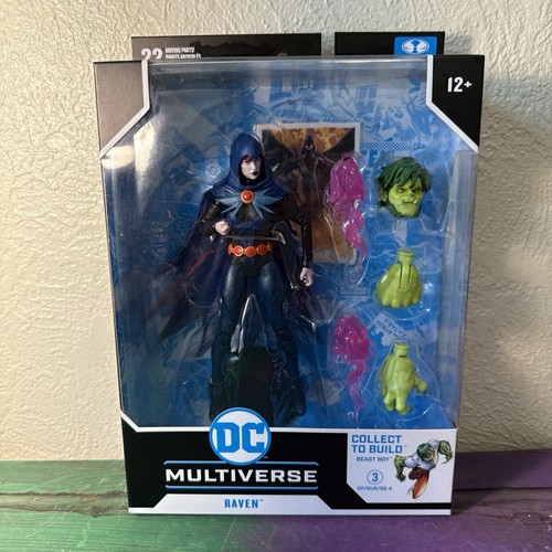 McFarlane Toys DC Multiverse BAF Beast Boy RAVEN Titans Action Figure ...