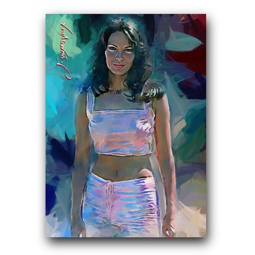 Jaclyn Smith #4 Art Card Limited 45/50 Edward Vela Signed (Movies ...