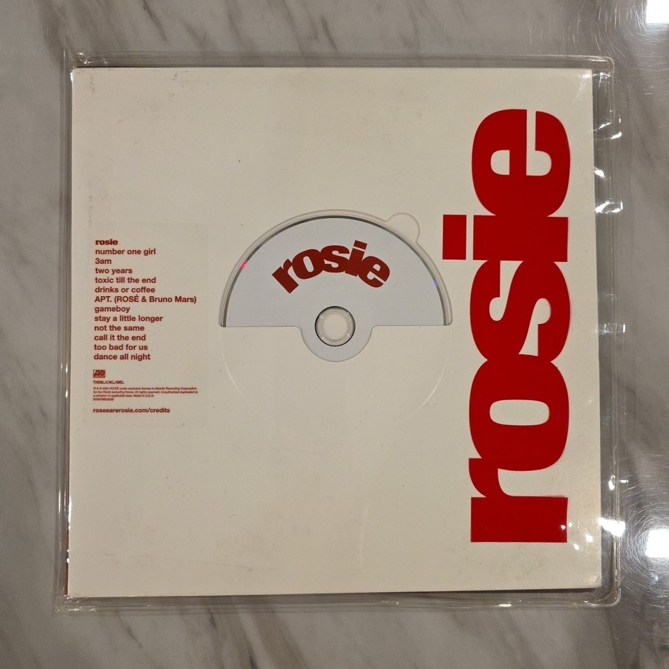 Rosie Expanded Version by ROSIE CD Dec/06/2024 INCLUDING INSERTS ...