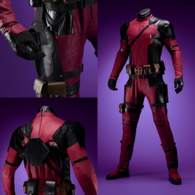 Deadpool 2 Costume Wade Wilson cosplay Suit Full set battle outfit | eBay