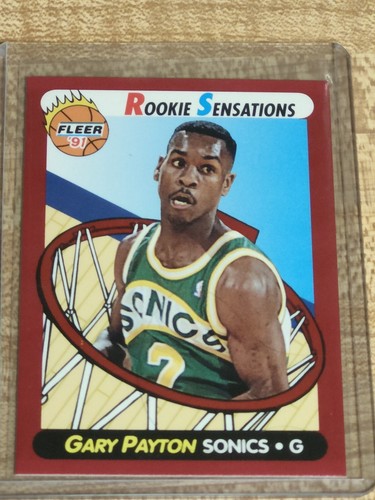 Gary Payton 1991 Fleer Rookie Sensations Basketball Card #9 | eBay