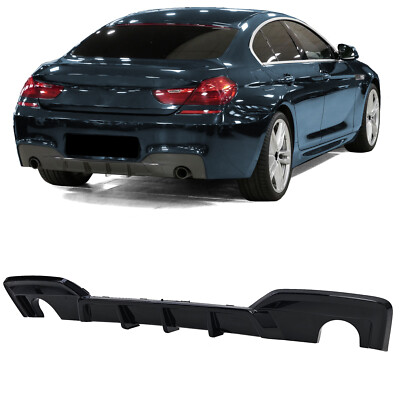 Rear Diffuser Rear Black Gloss for BMW 6er F12 F13 F06/640d 640i | eBay