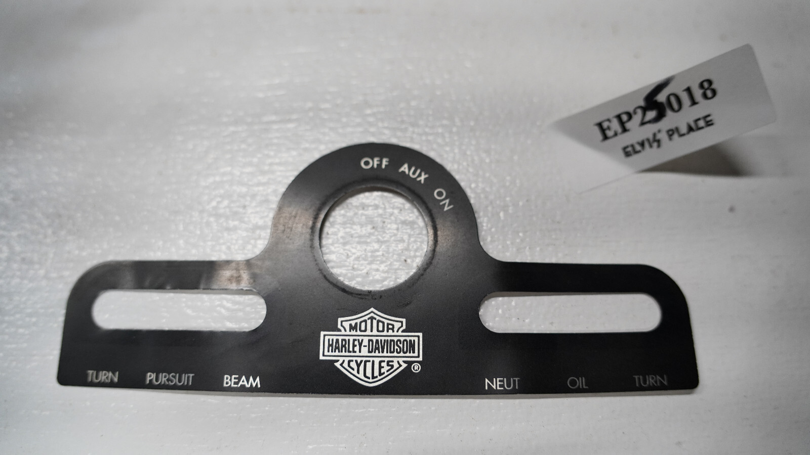 Harley-Davidson FXRP dash gaugemount nameplate FXR Police EP25018 | eBay